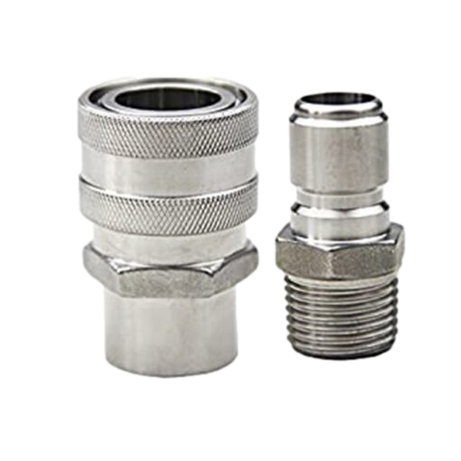 1/2 Inch Stainless Steel Quick Connect Set – 4J Total Supply